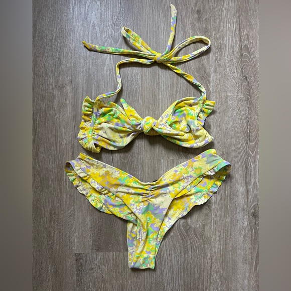 For Love And Lemons | Swim | For Love Lemons Dubois Floral Freedom ...